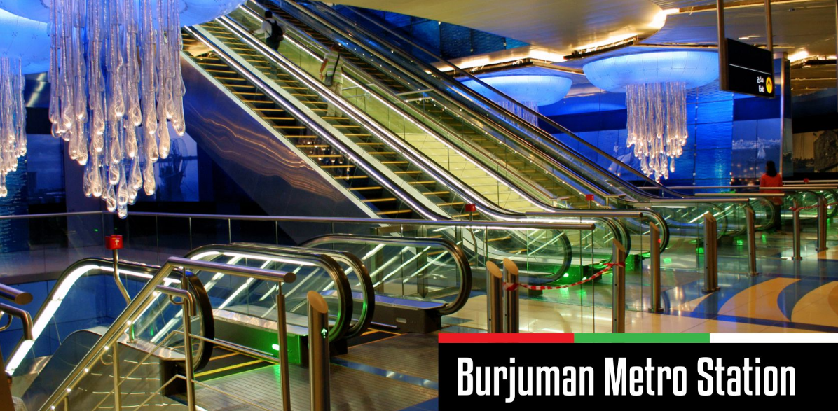 BurJuman Metro Station - Know Route, Map, Zone